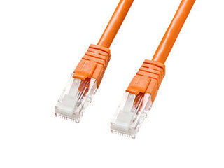 KB-T6TS-03DNX5●曲げても折れないナイロン製ツメと弾力性に優れたPVC製ツメ折れ防止カバー、性能が見える透明構造ポリカーボネートコネクタで、信頼の三重構造です。 ●伝送速度1000Mbps(1Gbps)のギガビットイーサネットに...