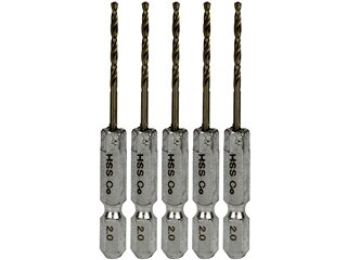 【メール便対応可16個まで】 【特徴】使い慣れたサイズ、コバルトハイス鋼使用で耐摩耗性が高い適長ステンレスドリルです。 【用途】ステンレス、鉄の穴あけ。 【機能】コバルトハイス鋼(Co-HSS)を使用し、高温時の耐摩耗性が高く、ステンレス鋼...