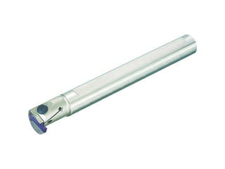 【特長】溝入工具ホルダー【用途】内径加工用【仕様】GYシリーズ一体型最小加工径25φ【材質/仕上】鋼GYAR20Q90AE06　