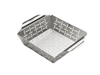●焼き網に細かい具材を落とさず、刻んだ野菜をグリルするのに最適です。 商品情報 サイズ(mm)241×190×H60材質ステンレススチール 1566510　