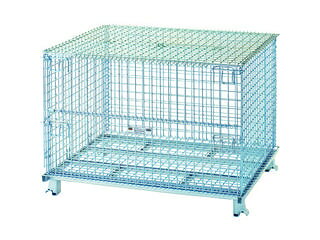 【特長】開閉部はコイルを使用し開閉操作は簡単です。メッシュ構造で強度通気性に優れています。折りたたみによる保管スペースの有効利用ができます。最も汎用的に普及しているサイズです。南京錠などの取付が可能です。【用途】各種工場、作業現場に。内容物...