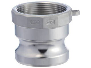 【仕様】最高使用圧力(MPa)：1.8接続ねじ部：Rc1/2相手側取付サイズ：R1/2相手側取付サイズ(インチ)：1/2、3/4耐圧力(MPa)：1.8 材質：本体：ステンレスSCS14使用温度範囲(℃)：-50〜180(ガスケット使用温度...