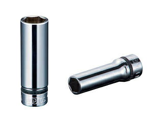 【特長】接触面をより大きくすることで薄肉部への応力の集中を低減するNパワーフィット形状を採用、ボルト・ナットにやさしく、なめりを防ぎます。【仕様】差込角(mm)：9.5全長(mm)：55対辺寸法(インチ)：7/16【材質/仕上】特殊工具鋼 ...