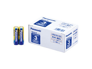 ●形式：単3形（1．5V） 商品情報 品番LR6EJN/40S入数1箱 LR6EJN/40S　