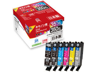 対応メーカー：キヤノン対応純正型番：BCI-351XL+350XL/6MPインクの種類：350PGBK-顔料　351(B/C/M/Y/GY)-染料 色：ブラック/シアン/マゼンタ/イエロー/グレー適合プリンタ：PIXUS iP8730/PI...
