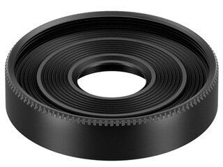 画角外からの不要な光を遮り、画質劣化の原因となるフレアやゴーストを防ぐレンズフード。それぞれのレンズに合わせた最適な形状で、快適な撮影環境をつくりだします。【対応レンズ】EF-M28mm F3.5 マクロ IS STM1377C001　