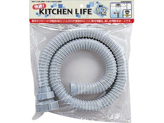 商品情報 品 番4544-1.2材質PVC取付ネジG11/2、G2兼用ナット回転式ホース内径30×外径34ミリ 　 　 　 　 　 　パッケージサイズW290×H340×D70 45441.2　