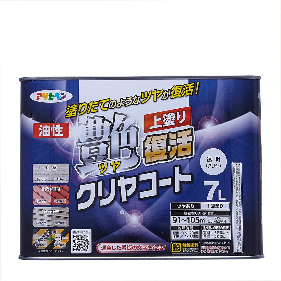 【特徴・仕様】塗りたてのようなツヤが復活！旧塗膜へ塗装する事で、塗りたてのような光沢が復活します。透明仕上げのため、塗り継ぎの心配や、細かいマスキング(塗装文字、色分けされた塗装面へのマスキング等)の必要がありません。特殊アクリル樹脂の採用...