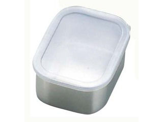 小 外寸125× 95mm 高さ63mm 570ml蓋：ポリエチレン0339100　