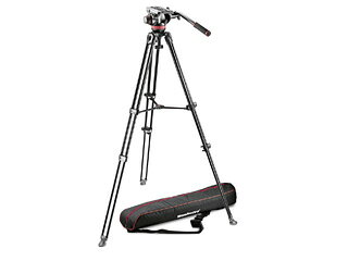 発売日：2013年10月25日MVH502Aプロビデオフルード雲台、MVT502AMツインアルミ三脚、専用キャリングケースがセットになったお得なビデオ三脚キットです。■前後に広いトッププレートを両サイドから支える雲台のブリッジ構造は、マンフ...