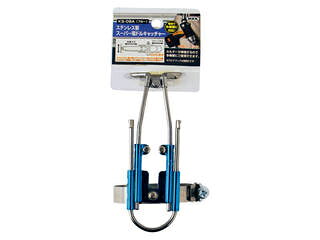 様々なメーカー、機種に対応。インパクトドライバーやドライバードリル（キーレスチャック）の携帯に。ホルダーはスライド式で、作業中カラビナ引っ掛けが邪魔になりません。ホルダーの長さを調整する事ができ、日立・マキタ・リョービなど様々な形状のドリル...