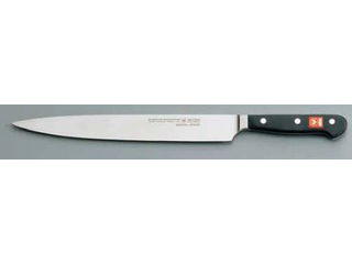 26Sg 背厚刃渡26cm 全長385mm 162g 背厚2.2mmバランス良く長時間の作業でも疲れない。背の部分を丸く加工、指にやさしい仕上げ。刃先のみ鏡面になっており最高級の仕上げ。超本刃付。砥石にのせた時にピッタリと刃全体があたり研ぎ...