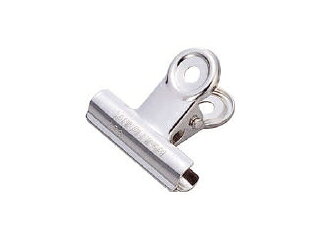 【特長】オフィスなどで汎用的に使える目玉クリップです。【仕様】サイズ：極大とじ枚数(枚)：120狭口寸法(mm)：75【材質/仕上】スチール 商品情報 オレンジブック発注コード409-1761質量332(g)原産国中国 MD00　