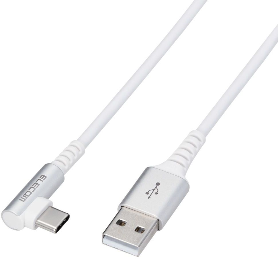 L字コネクタを採用し、飛び出しが少ないスッキリした配線が可能です。USB2.0の規格である「Certified Hi-Speed USB(USB2.0)」の正規認証品。USB-A端子を搭載したパソコン・充電器と、USB Type-C端子を搭...