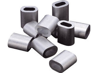 【用途】台付ワイヤの製作。【仕様】専用圧着工具：TBC-600適合ワイヤ径(mm)：4.0適合ワイヤ径(mm)：4.0【材質/仕上】アルミニウム 商品情報 オレンジブック発注コード222-2302質量40(g)原産国日本 AS4　