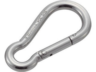 【メール便対応可2個まで】 【特長】スタンダードなスプリングフックです。【用途】チェーン・ワイヤ・ロープなどの連結や、端末の金具のジョイントに。連結金具として。【仕様】D(mm)：12L(mm)：140S(mm)：21W(mm)：68d1(...