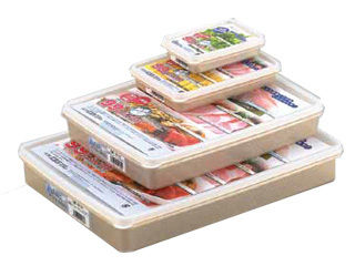 117×84×H28mm　0.16L材質：本体/ポリプロピレン（ミューファンパウダー入）、フタ/EVA樹脂耐熱温度：本体/120℃・フタ/60℃　耐冷温度：本体/−20℃・フタ/−30℃※電子レンジでご使用の際はフタを外してご使用下さい。★...