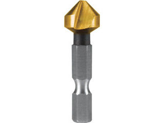 【特長】六角軸（6.35mm)シャンク仕様で、作業のセッティングが容易です。バリやビビリを最小限に抑えます。【用途】被削材:鉄、鋳鉄、非鉄金属、軽金属。【仕様】刃数：3先端径(mm)：2有効刃径(mm)：8.3全長(mm)：38シャンク径(...