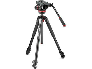 発売日：2018年4月26日MVH502AHビデオ雲台と、堅牢なMT055XPRO3フォト三脚のキットです。 MVH502AHは、カウンターバランス4kg（重心高55mm時）固定、フルードドラッグ調整可能なビデオ雲台です。ビデオカメラや、7...