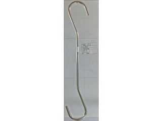 サイズ：線径6mm　全長300mm　フック部分37mm材質：鉄仕上げ：クロームメッキ安全使用荷重：18kg13522200BK272　