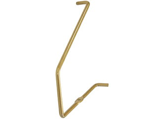 壁面を演出する収納金具「Kabette(カベッテ)」の棚受です。 おしゃれな収納を作ることが出来ます。 線材を利用した金具なので、見た目もスッキリ！シンプルなデザインでお部屋にマッチします。 「Kabette(カベッテ)」ギザギザ棚受は1X...