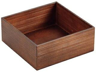 ●千筋仕上げなので傷が目立ちにくいです。 商品情報 サイズ(mm)200×200×80材質合板（ウレタン塗装） 1654400　