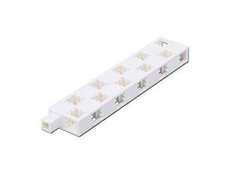 ATC77889X10Artecブロック商品サイズ(単位mm):20×104×10mmセット内容:ステー×8重量(g):86g材質:ABS包装サイズ:155x137x20mmATC77889X10　