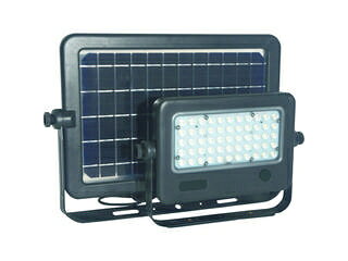 【特長】太陽光で充電し点灯する人感センサー付きLED投光器です。バッテリーは投光器の点灯だけでなく、スマートフォンなどの充電にも使用可能です。【用途】電源のない場所の投光器に。ポータブル充電器に。【仕様】高さ(mm):236消費電力(W):...