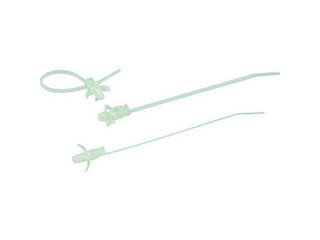 【特長】パネルの取付穴に差し込んだ後でも引き抜きが可能なプッシュマウントたいです。リリースレバーと矢じり部を一体化したことで取付穴への差し込み時、リリース時の作業性が向上しました。【用途】ケーブルなどの結束に。【仕様】色:薄緑幅(mm):2...