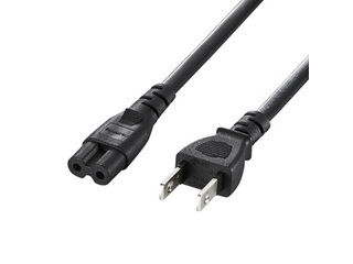トラッキング火災予防絶縁キャップ付き電源コードトラッキング火災予防絶縁キャップが付いた安全型電源コードです。各社ノートパソコン、デジカメ、ハードディスクなどのACアダプタ用電源ケーブルとして使用可能。対応機器:ACインデット(メガネ型コネク...
