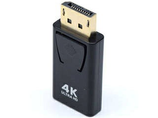 JTDPM-HDFPC等のDisplay Port端子をHDMI(タイプA)端子に変換するアダプタです。※HDMIをDisplay Portに変換することはできません。●コネクタ形状:DisplayPort(オス) - HDMI(メス)●対...