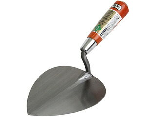 【特徴】レンガ積み、タイル貼り、モルタル塗、すくい作業に適した専用鏝です。【用途】レンガ積み用鏝。【機能】レンガ積み、タイル貼り、モルタル塗り専用の鏝です。モルタルをすくいやすい形状です。【仕様】●鏝板サイズ(約)：幅130×長さ150mm...