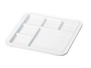 ★食べ放題・立食・ビュッフェ形式に最適・軽い・多くの料理を楽しめます。・味が混ざりません。・食べ残しが減り、とても経済的です。 商品情報 外寸(mm)272×272×H20材質メラミン耐熱温度120℃ 0260960　