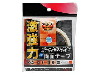 【メール便対応可1個まで】 【特長・用途・仕様】薄い！伸びる！防水！新感覚！両面テープ幅広い素材に万能に対応。薄くて激強力な分子勾配膜（基材レス）両面テープです。素材が反るなどの変形を起こしてもテープが追従し、簡単にははがれません。粘つきの...