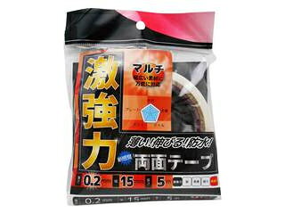 【特長・用途・仕様】薄い！伸びる！防水！新感覚！両面テープ幅広い素材に万能に対応。薄くて激強力な分子勾配膜（基材レス）両面テープです。素材が反るなどの変形を起こしてもテープが追従し、簡単にははがれません。粘つきのあるタイプの粘着剤です。初期...