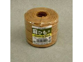 【特長・用途・仕様】天然だから環境にやさしい農作業、園芸に最適環境対策商品農作業・園芸 商品情報 色茶材質ジュート麻幅3mm長さ50m Y004　