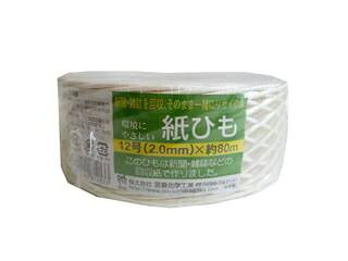 【特長・用途・仕様】新聞、雑誌を回収、そのままリサイクルできます。焼却、廃棄処分が出来るためゴミの削減になります。 商品情報 色白材質再生紙幅12号(2mm)長さ約80m RP12　