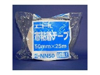 【材質】ポリラミスフ【本体サイズ】50mm幅×25m巻汎用タイプの布粘着テープで、中・軽量物の封かんに最適です。 商品情報 入数1缶 ENN50　