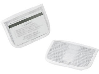 【特長】クリーンルーム内へのIDカード携行が可能となり、製造現場でのセキュリティ対策をフォローします。マジックテープとポリエステルテープにて取り外し可能です。【用途】クリーンルーム内作業。【仕様】高さ(mm)：75色：ホワイト幅(mm)：1...