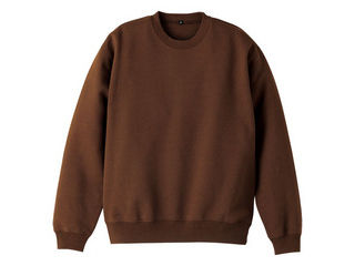 10．0オンス＿＿＿クルーネックスウェット（パイル／アダルト）＿＿＿XXL/504401X/(Dブラウン)/【XXL】着こなしやすいシンプルなクルーネック素材：綿100％（ミックスグレー：綿90％、ポリエステル10％）、32s×10s機能：...
