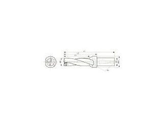 【特長】DRZ型です。【用途】ドリル加工用ホルダマジックドリルDRZ【仕様】適合チップ：ZCMT加工深さ：3×D加工径：φ16加工深さ：3×D 商品情報 オレンジブック発注コード142-3258質量369(g)原産国日本 S25DRZ164...