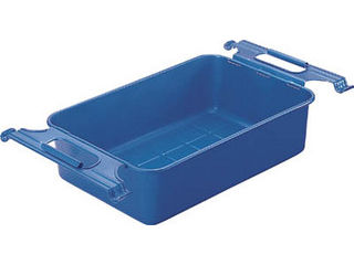 【特長】オールスチール製です。継ぎ目のない1枚絞り成型により水、油など液体の洩れる心配がありません。パーツを入れたときは取手を内側に倒します。積み重ねてもパーツが傷みません。空のときは、取手を外側に倒すと本体にテーパーが付いていますのでかさ...