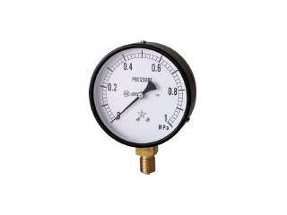 【特長】耐久性に優れています。蒸気に使用できます。JIS B 7505-1規格品です。使用目的により色々な性能の物を製作できます。【仕様】圧力レンジ(MPa)：0〜0.40最小目盛(MPa)：0.010呼称：AMT3/8×75×0.40MP...