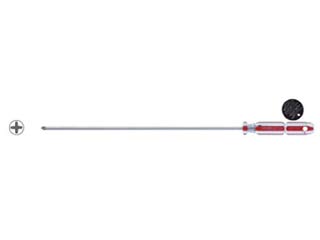 ●柄先端に10mmφの穴付、ハンガーフックにかけられます。 ●軸長450mmの角軸タイプ。強靭な特殊鋼使用、全身焼入。 ●柄は、両手で使えるダブルグリップ、強力な締めつけ作業にも効果的。■軸長(mm):4506603+3X450　