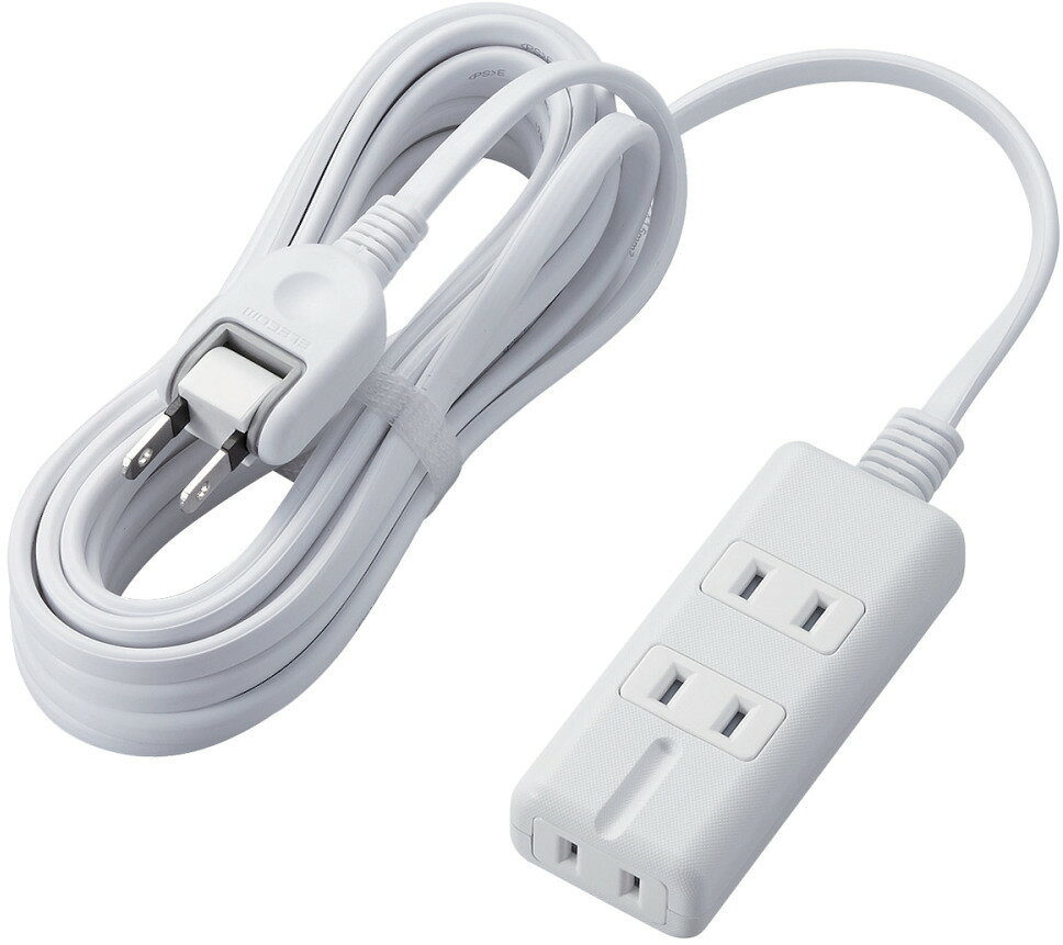 「ほこり防止シャッター」を装備した電源タップ。ユリア樹脂二重構造。2ピン式プラグ・3個口タイプ。 商品情報 本体差込口形状2ピン（側面に設置した1個口のみ3ピン対応※アース機能はありません）本体差込口個数3個口プラグ仕様2ピンコード長5.0...