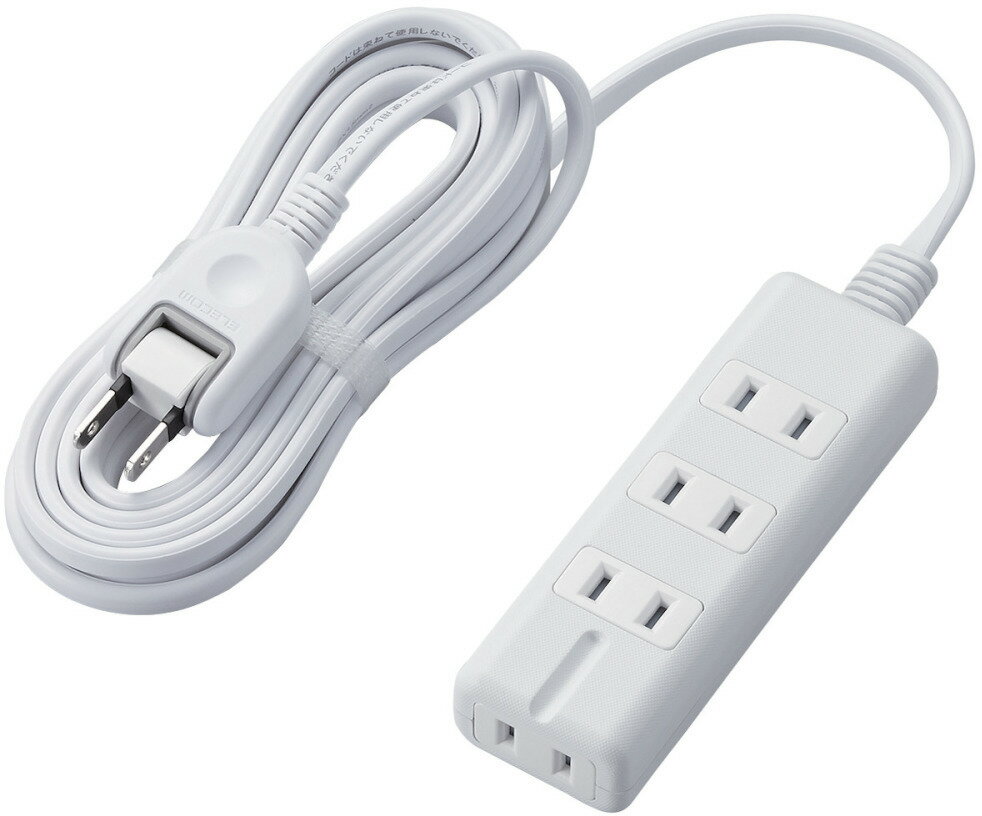 「ほこり防止シャッター」を装備した電源タップ。ユリア樹脂二重構造。2ピン式プラグ・4個口タイプ。 商品情報 本体差込口形状2ピン（側面に設置した1個口のみ3ピン対応※アース機能はありません）本体差込口個数4個口プラグ仕様2ピンコード長3.0...
