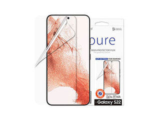 AR22439S22araree(アラリー)の「PURE DIAMOND 抗菌保護フィルム」は柔軟なEPU素材を使用し、指通り滑らかな全画面抗菌保護フィルムです。●サムスン公式認証「Designed for SAMSUNG」の優れた品質De...