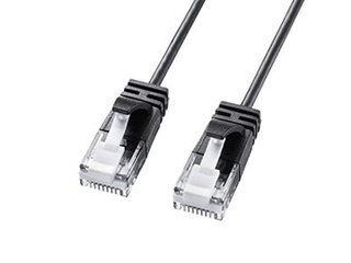 KB-SL6A-005BKX5●次世代の10GBASEに完全対応 ケーブル品質とプラグ内のより戻しを極限まで押さえることにより、実用化が急速にすすんでいる10GBASE(10Gbps)　カテゴリ6Aに対応します。 ●伝送帯域500MHzをク...
