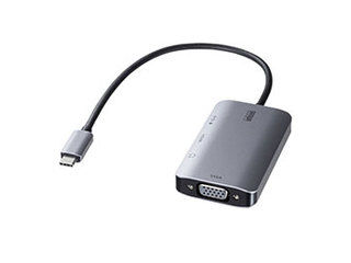 AD-ALCHV02●USB Type-C搭載(映像出力に対応したType-Cポートのみ)のパソコンやタブレットからHDMIまたはVGA(ミニD-Sub(HD)15pin)を持つディスプレイやテレビなどに映像出力することができます。●USB...