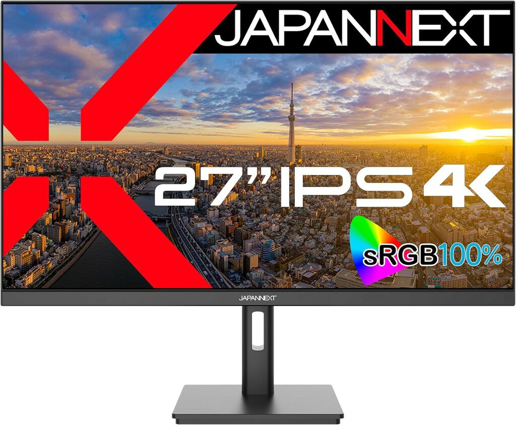 発売日：2024年3月中旬■27インチのIPSパネルを搭載、4K(3840x2160)解像度に対応した液晶モニターです■フルHD(1920x1080)解像度の4倍の高解像度は複数のウィンドウの同時表示を可能にし、圧倒的な高生産性を実現します...